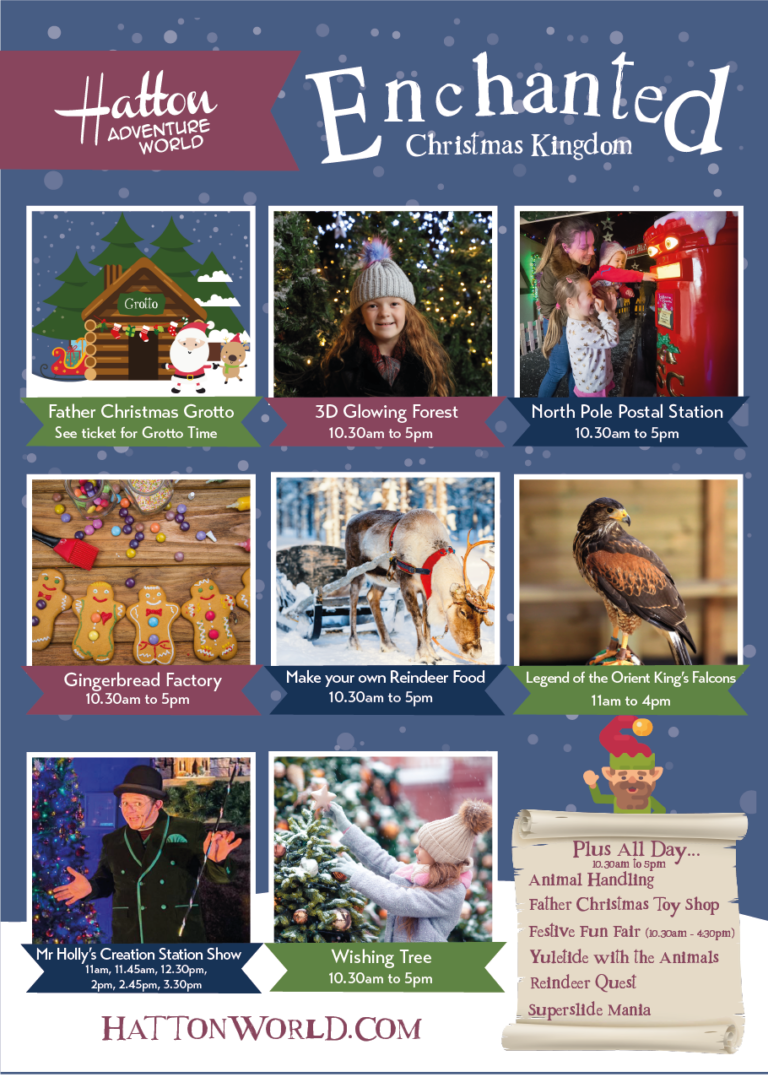 Whats On Now | Hatton Adventure World