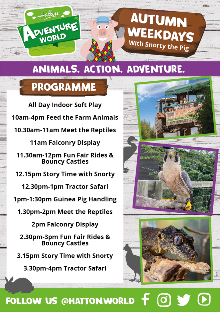 Whats On Now | Hatton Adventure World